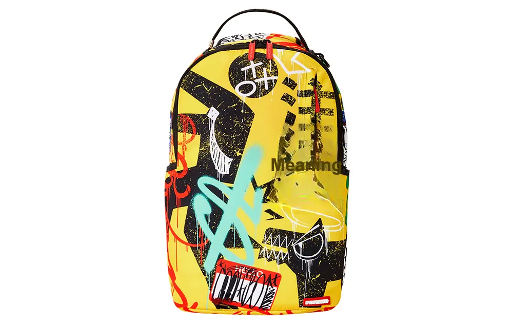 SPRAYGROUND Backpack Yellow - POIZON