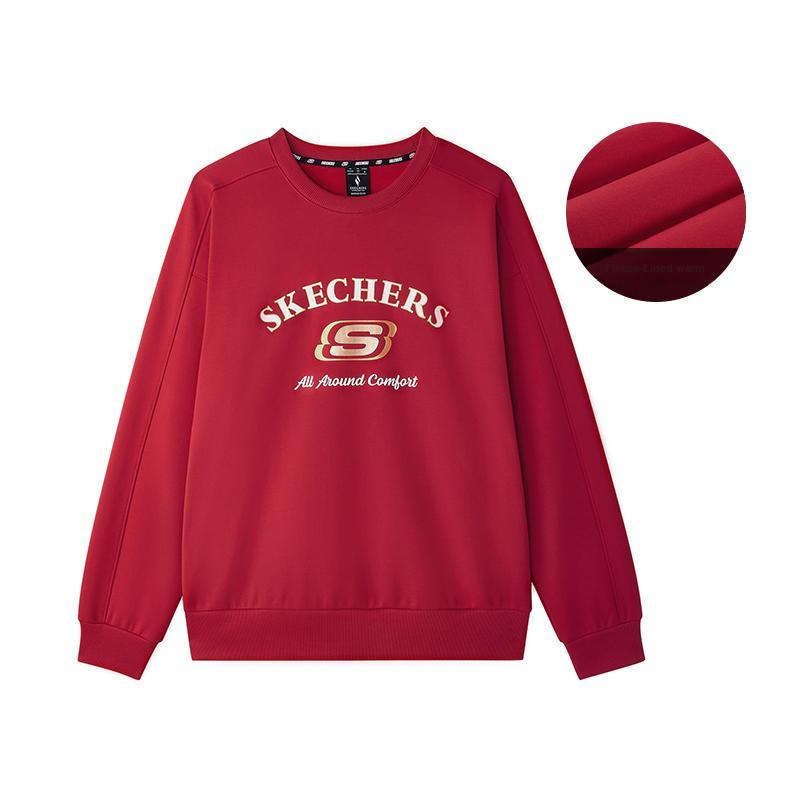 Skechers Red Hoodies Sweatshirts on Sale Authentic Cheap Rcj Jordan Outlet